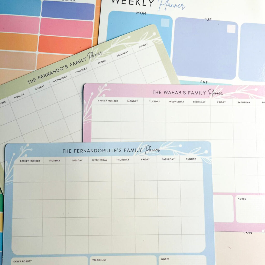 Magnetic Family Planner - planners.lk