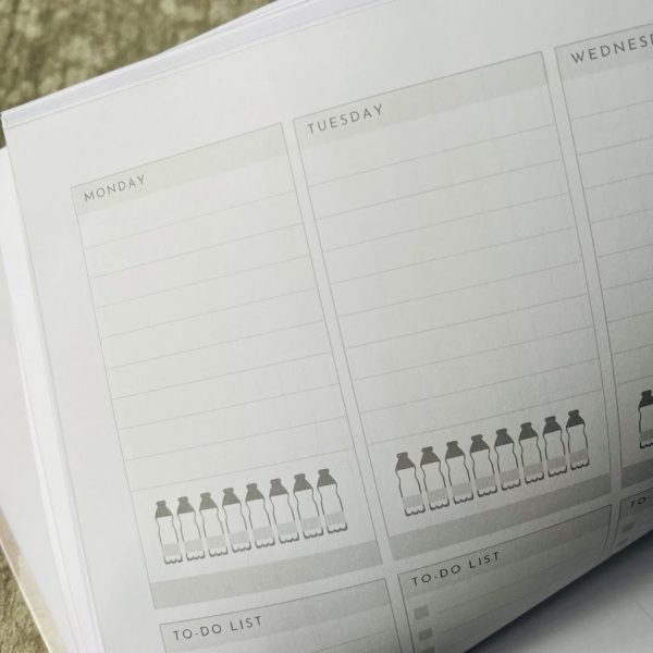 Full Year Undated – Signature Weekly Planner – Sandy Shores - planners.lk
