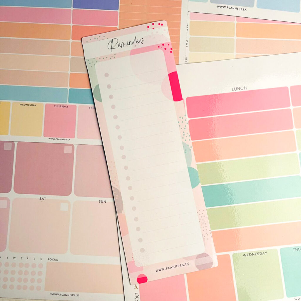 Customized Magnetic Planners - planners.lk
