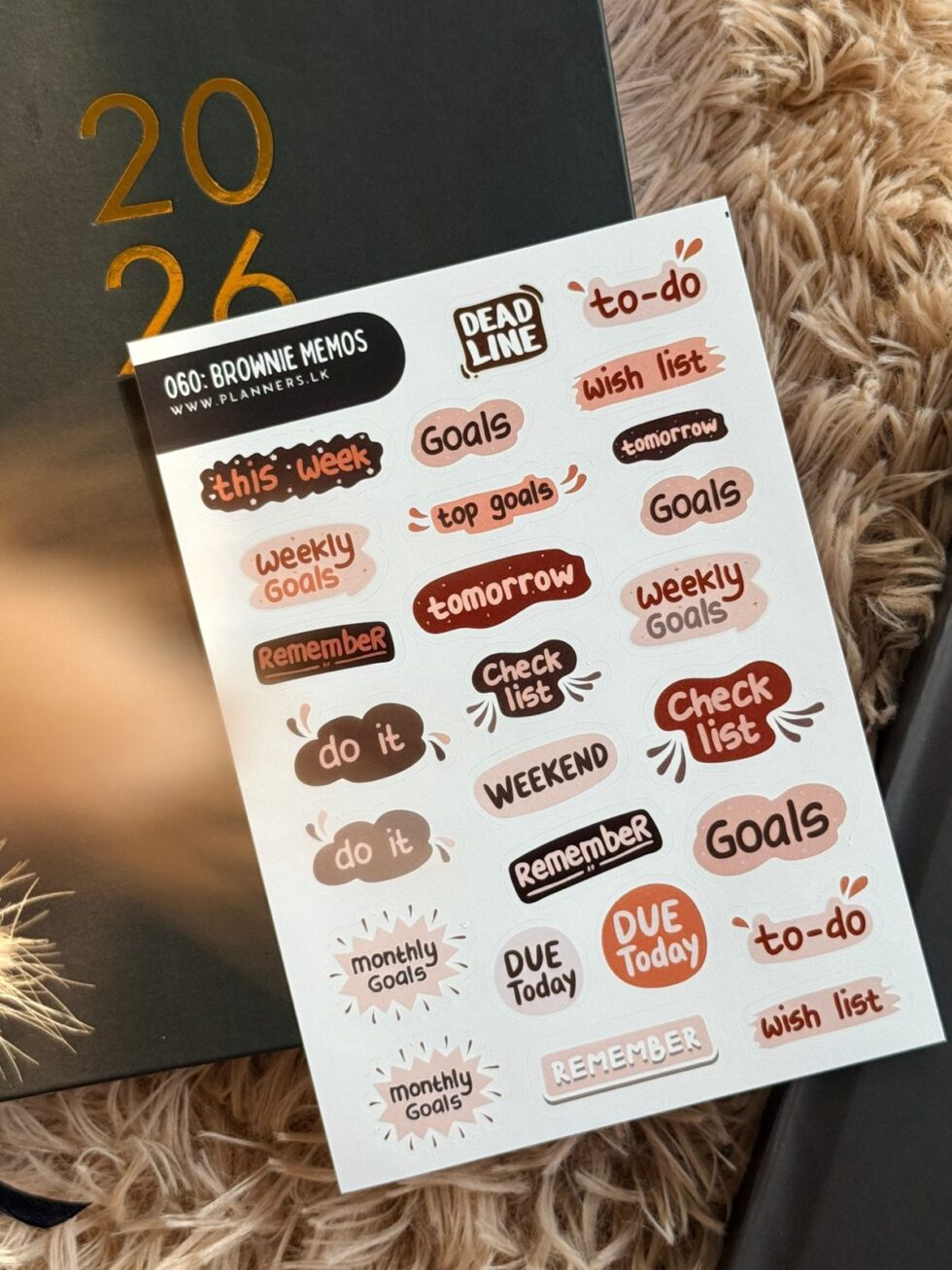 Annual Edit – 35 Sheets Pack – 2026 Collection - planners.lk